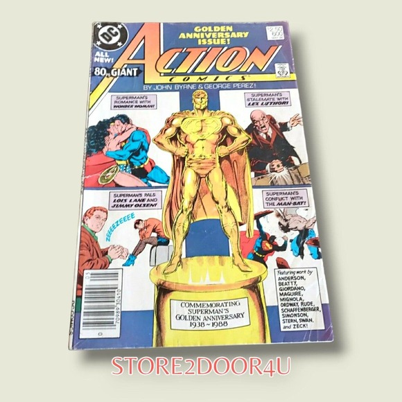 DC Comics | Accents | Action Comics 60 Golden Anniversary Issue Wonder ...